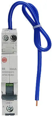 Wylex NXSB6AFD 6A B Type RCBO AFDD Single Module | ACAS Electrical