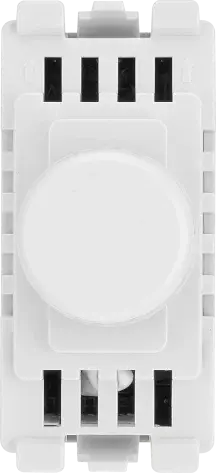 BG RDLT White Dual Intelligent Dimmer Module 2 Way Grid Light Switch