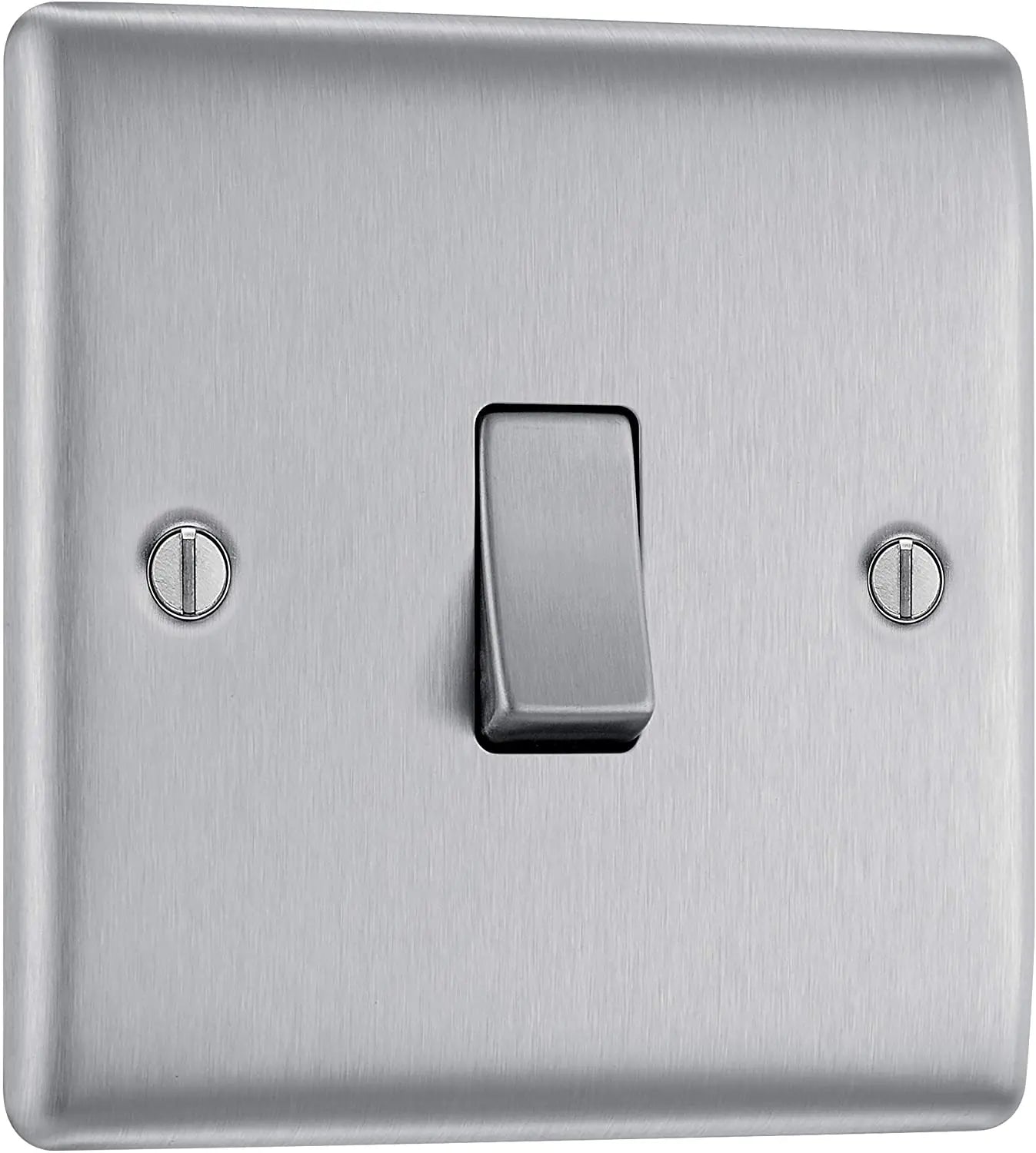 Brushed Steel Plug Sockets & Light Switches | ACAS Electrical