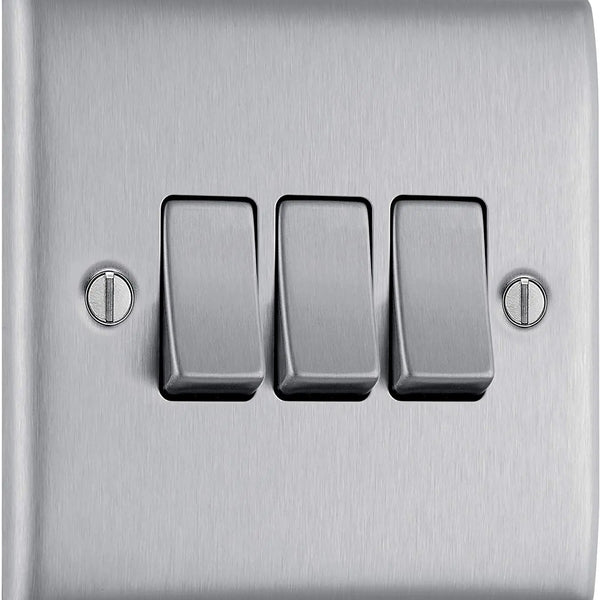 triple light switch screwfix