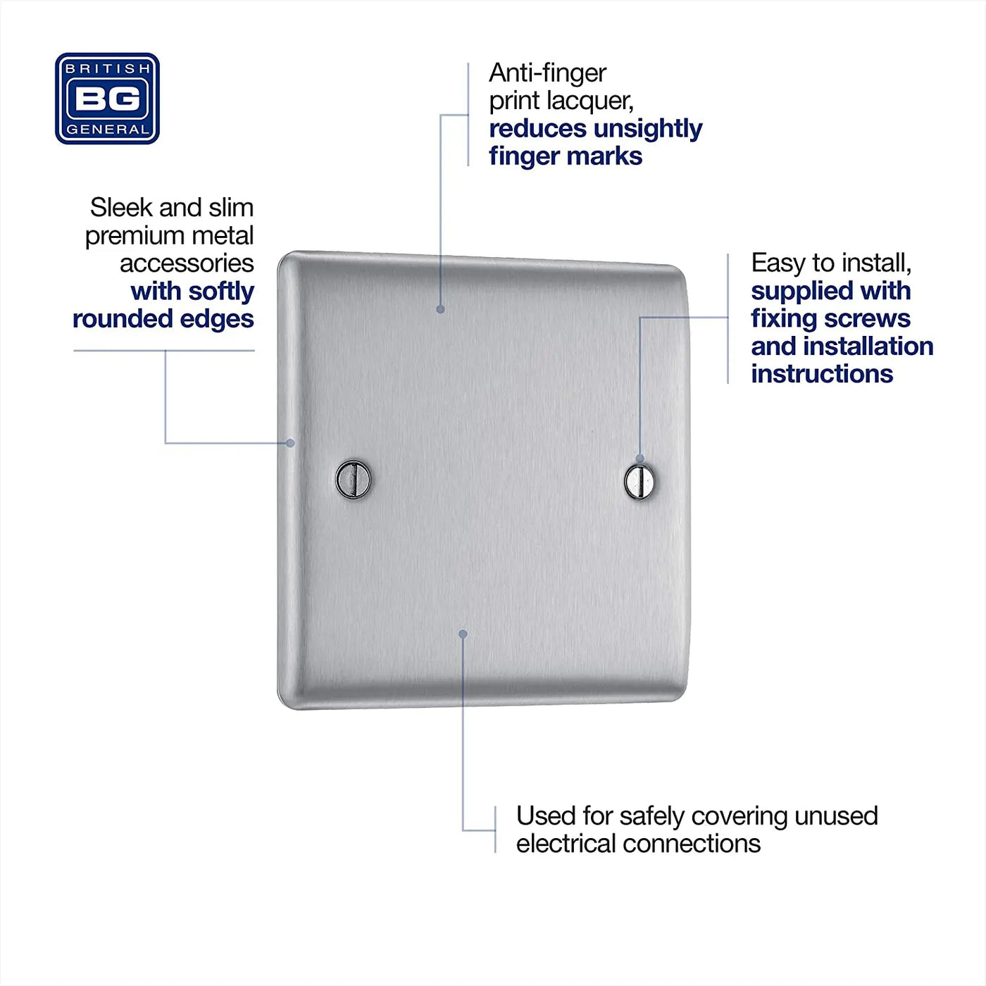 Blanking Plates for Electrical Sockets & Plugs | ACAS Electrical